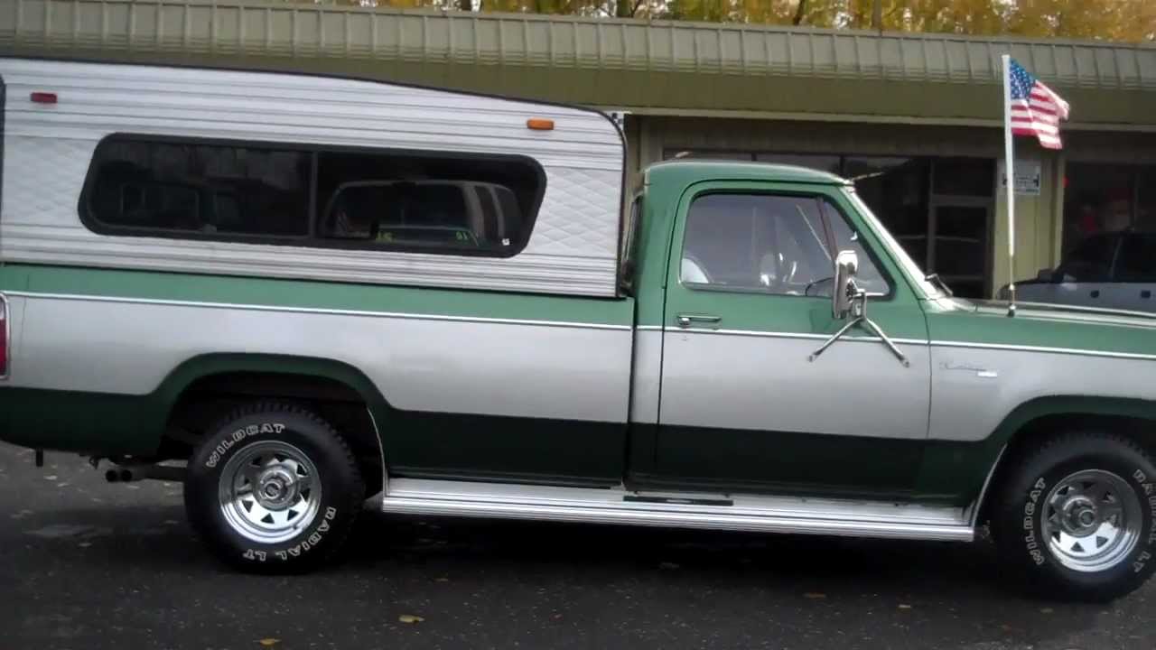 1978 DODGE D10 SOLD!! - YouTube