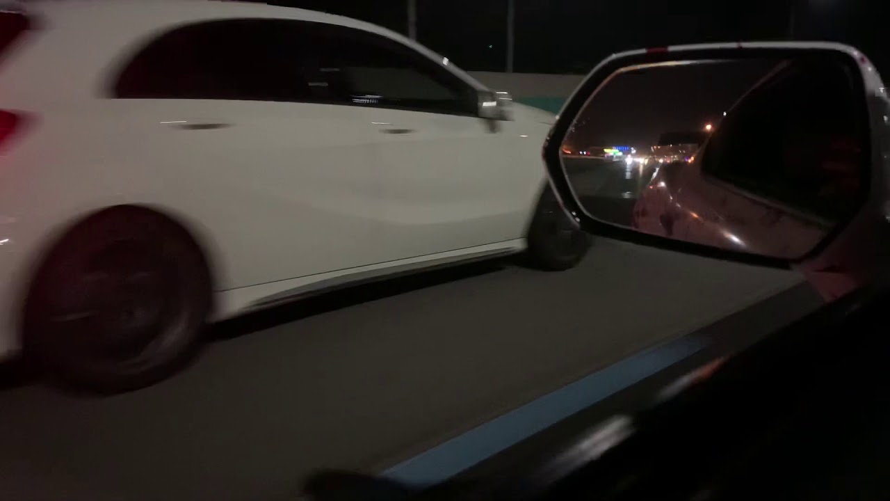 메르세데스 AMG A45 백파이어Shooting flames - YouTube