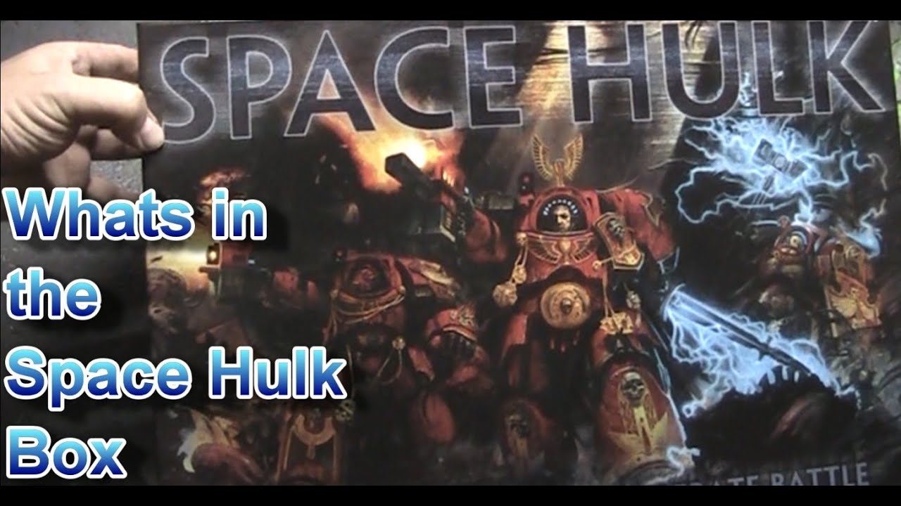 Whats in the New 4th Edition Space Hulk 2014 Box - YouTube