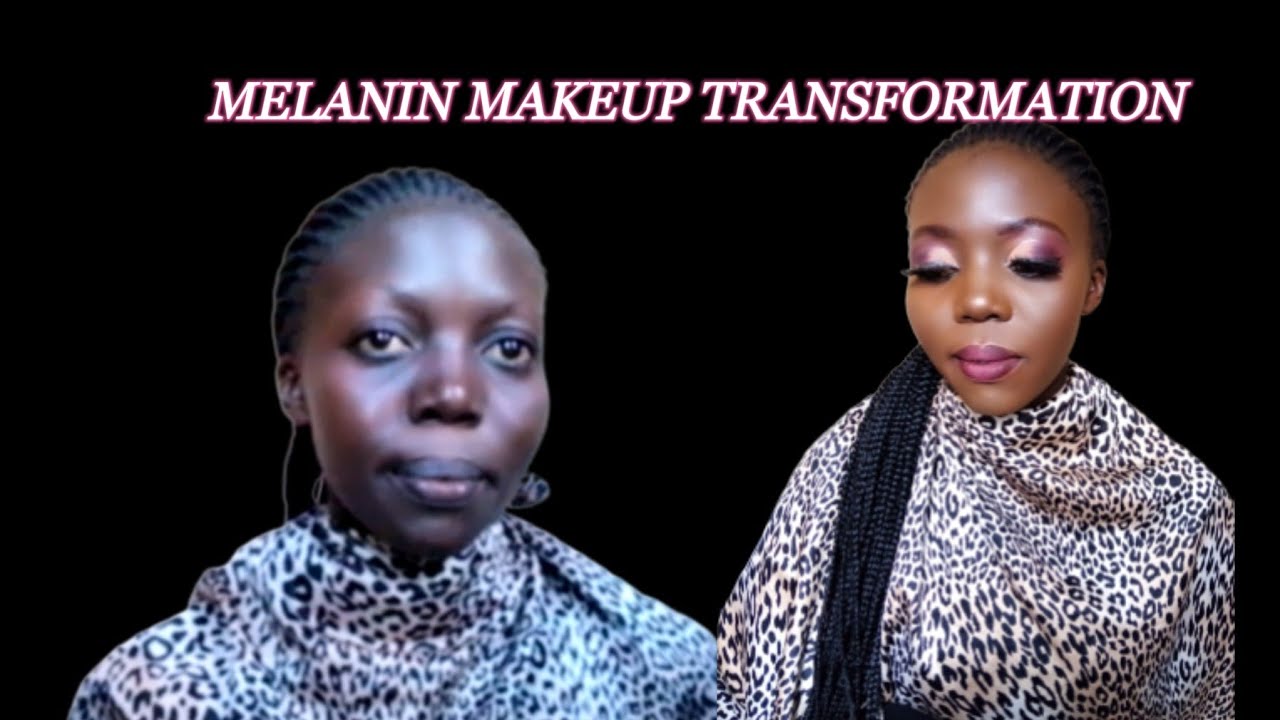 MELANIN MAKEUP TRANSFORMATION.. MUST WATCH!!!!! - YouTube