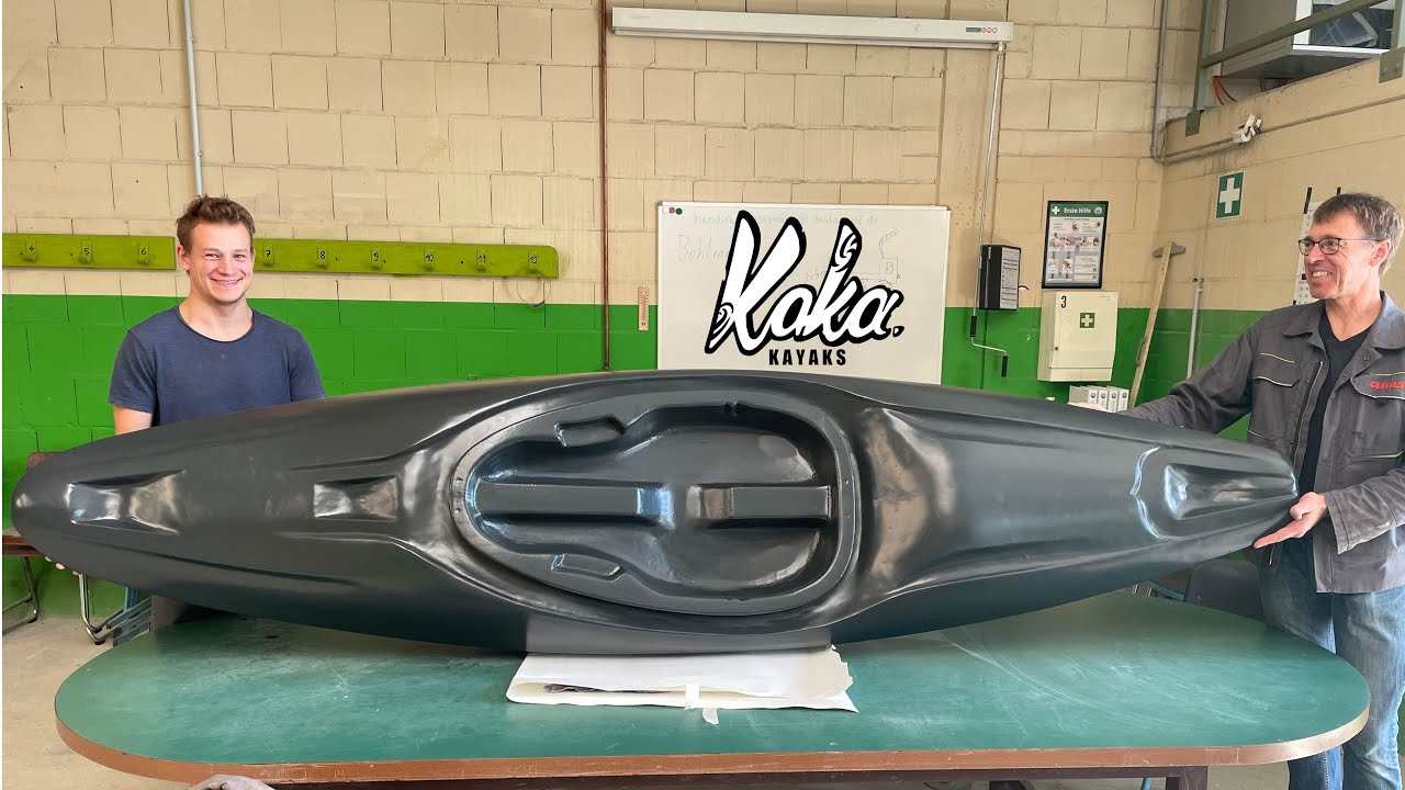 How to build a whitewater creek kayak at home - YouTube