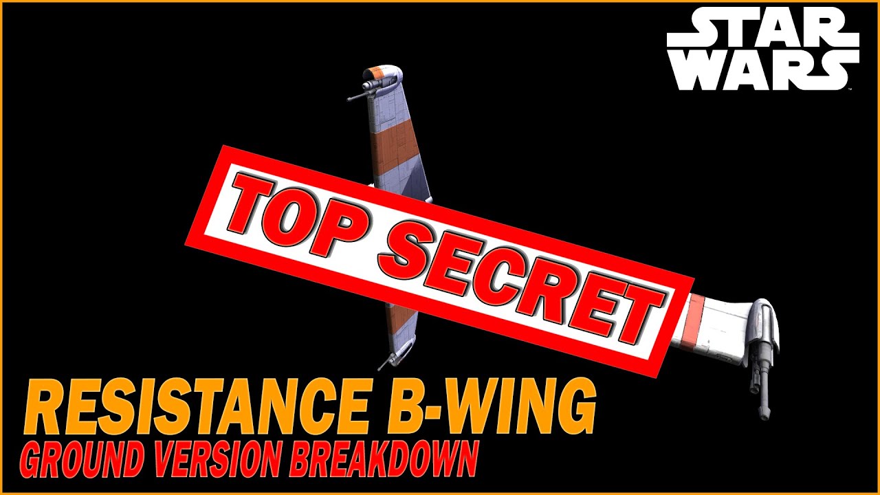 Star Wars: Resistance B-Wing Breakdown - YouTube