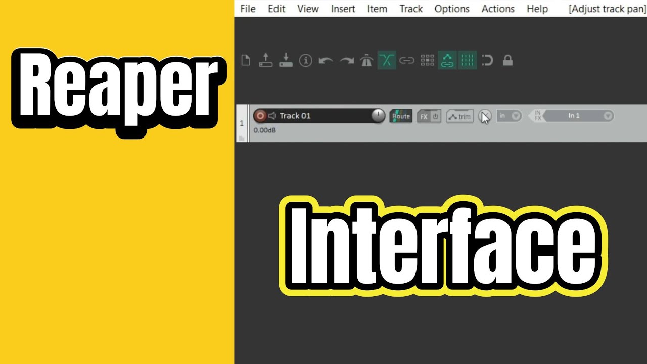 [TUTO] COMMENT FONCTIONNE REAPER en 2024 (explications interface) | #2 - YouTube