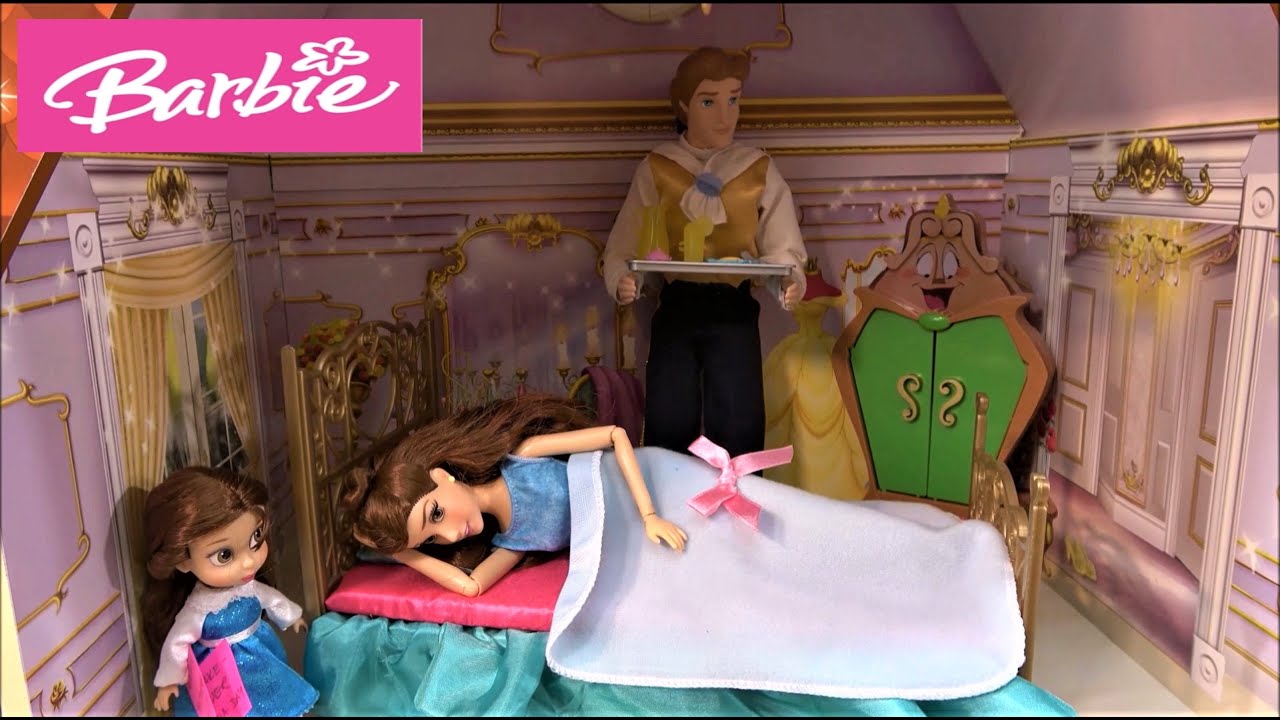 Barbie Spa and Hair Salon and Princess Belle Mother's Day Morning ...