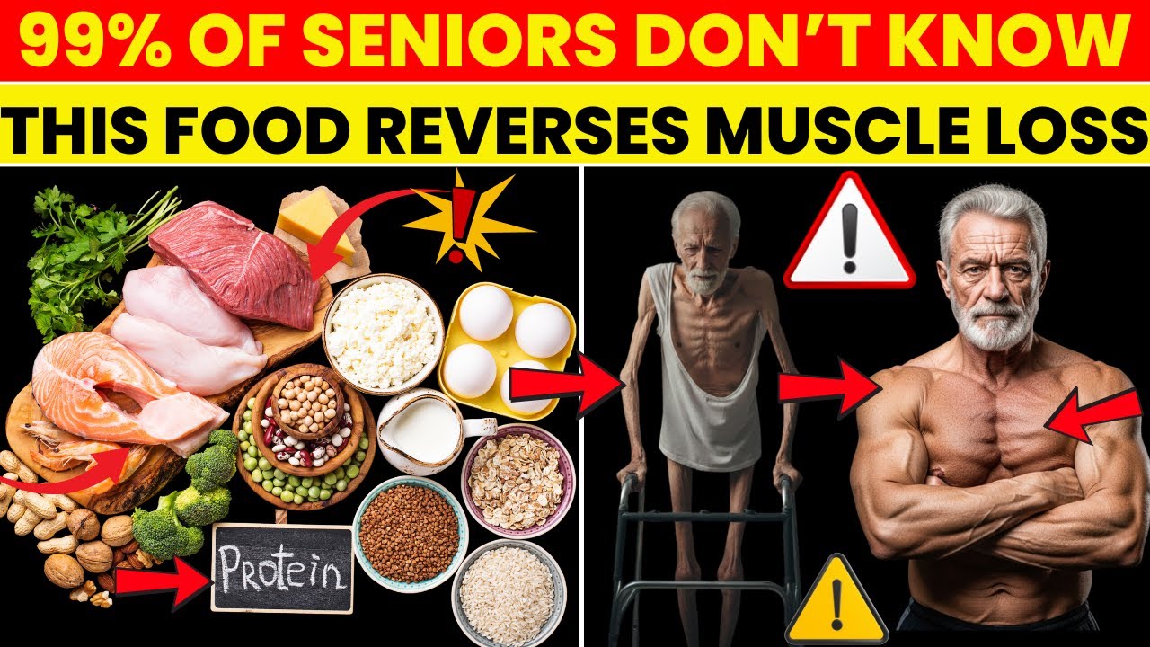 How to Rebuild Muscle After 60 – The One Nutrient Every Senior Must Eat ...
