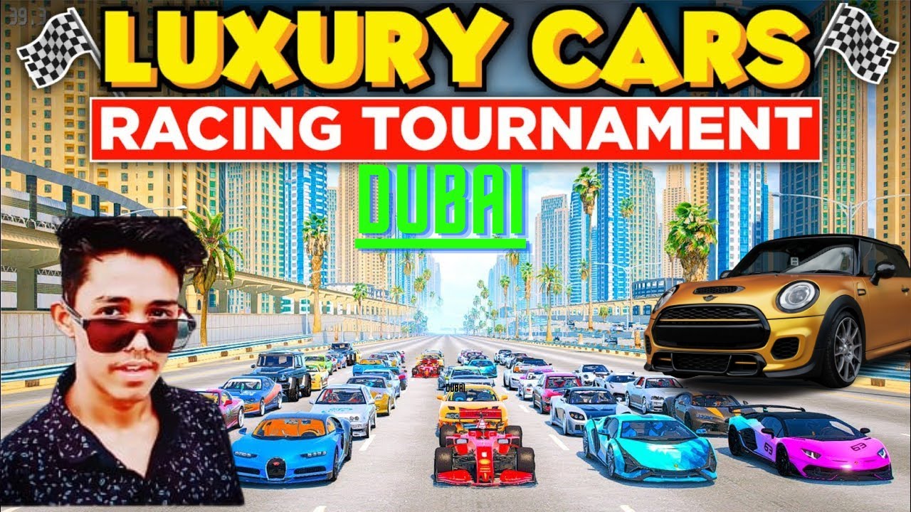 WORLD’S BIGGEST CARS RACING TOURNAMENT IN DUBAI | TECHNO GAMERZ NEW GTA ...