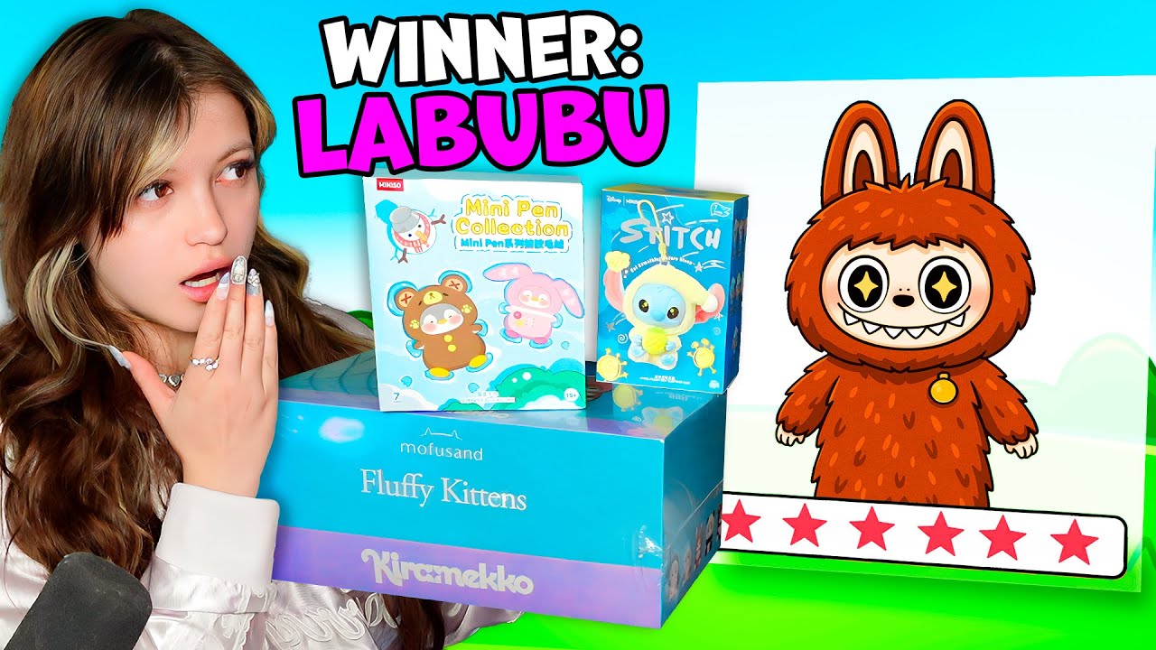 Whatever Blind Box I Open I Draw.. - YouTube