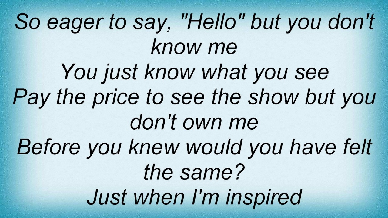 A.f.i. - This Secret Ninja Lyrics - YouTube