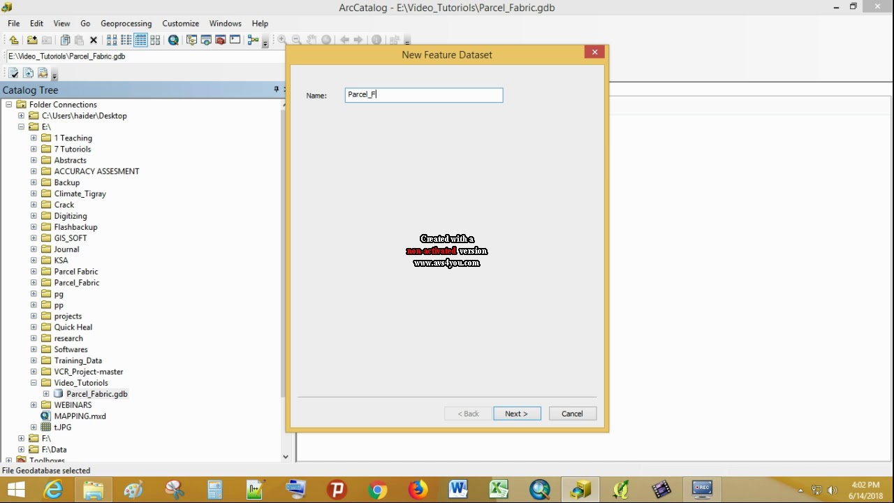 Parcel fabric with ArcGIS 10.5 - Part 01 - YouTube