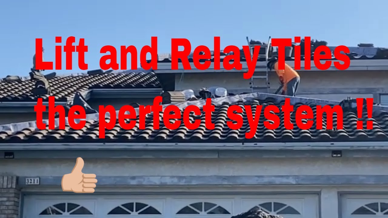 Lift and relay tiles ,The perfect system!! - YouTube