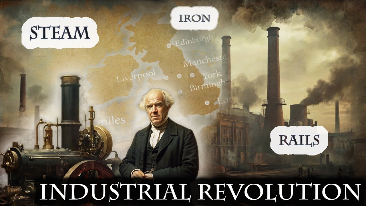 What was the Industrial Revolution? The beginning // mechanization and steam // Part I. - YouTube