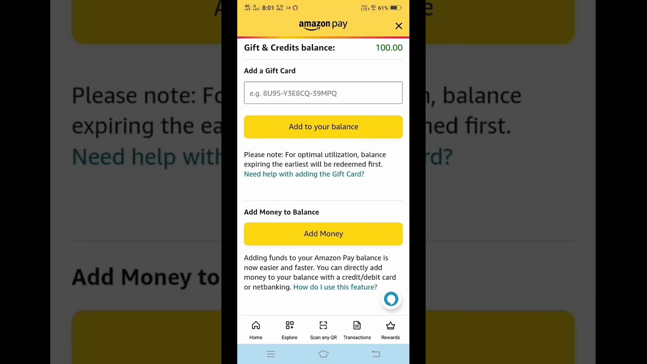 Add A Gift Card In Amazon shortsfeed2022 YouTube Add A Gift Card In Amazon shortsfeed2022 YouTube