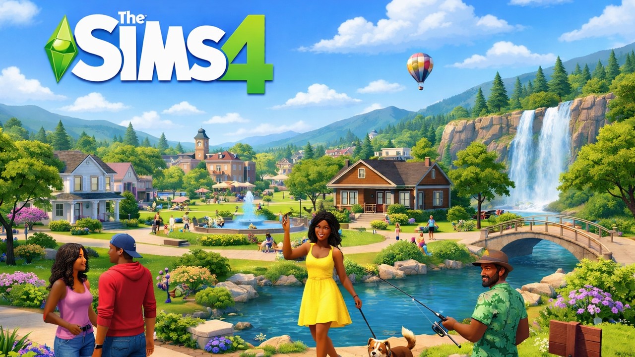 Fall Asleep With This Calm Sims 4 Longplay With Commentary - YouTube