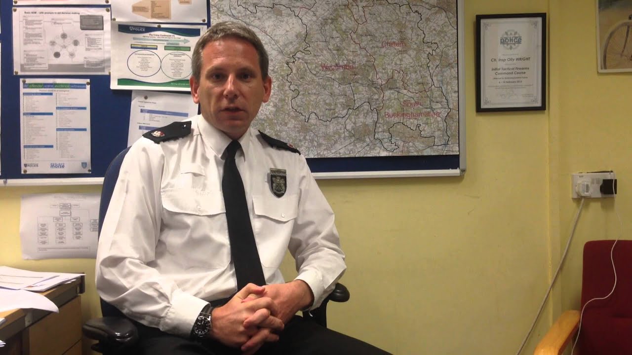 Aylesbury Vale LPA Commander A/Supt Olly Wright speaks about #Op ...