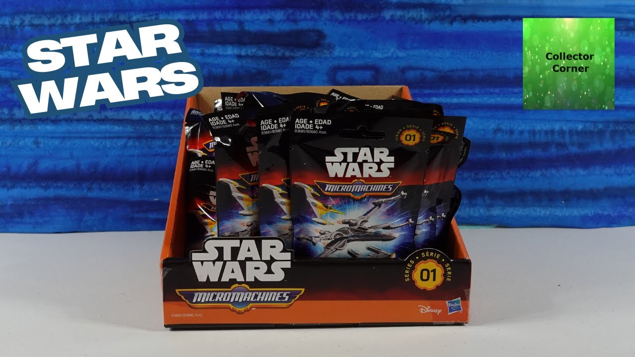Star Wars Micro Machines Disney Series 1 Blind Bag Figure Opening - YouTube