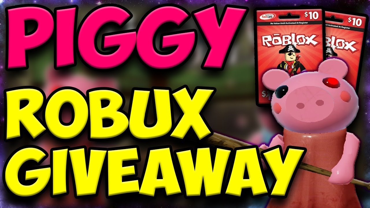 🔴FREE ROBUX GIVEAWAY CODES! | ROBLOX PIGGY PLAYING FAN MADE MAPS ...