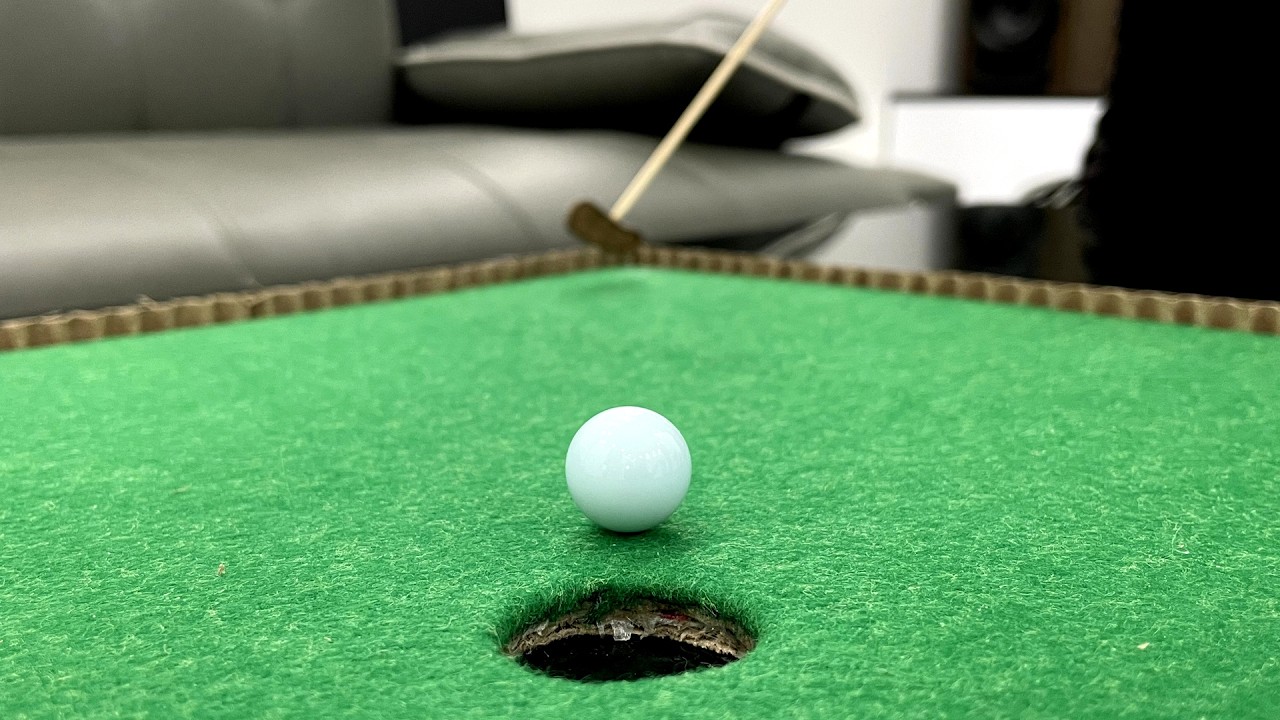 DIY Mini Golf Challenge with Friends - Epic Cardboard Course! - YouTube