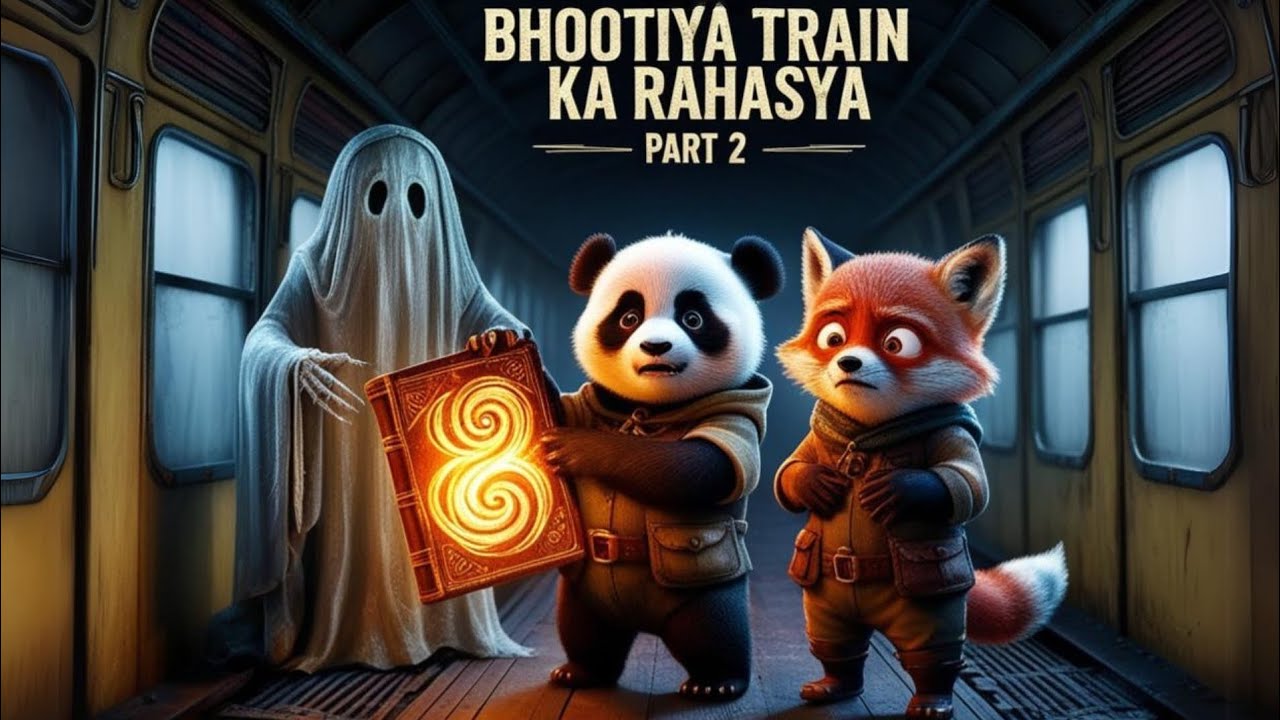 Bhootiya Train ka Rahasya (Part 2) 👻👹 #stories #animatedstories #train ...