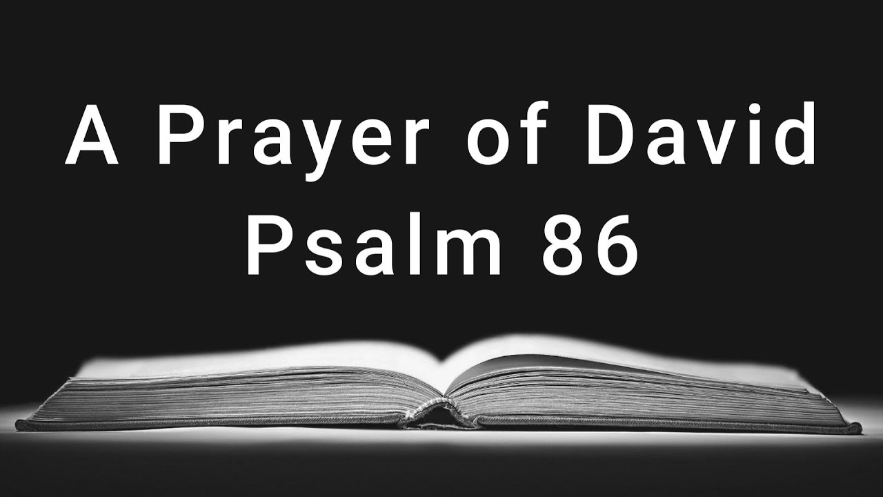 A Prayer of David - Psalm 86 - A Psalm A Day - YouTube