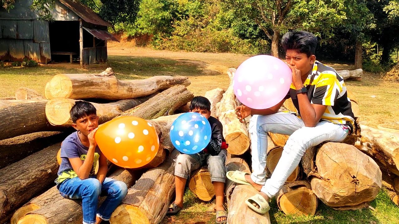outdoor Enjoy fun with Flute Balloon and learn colors for kids by ...