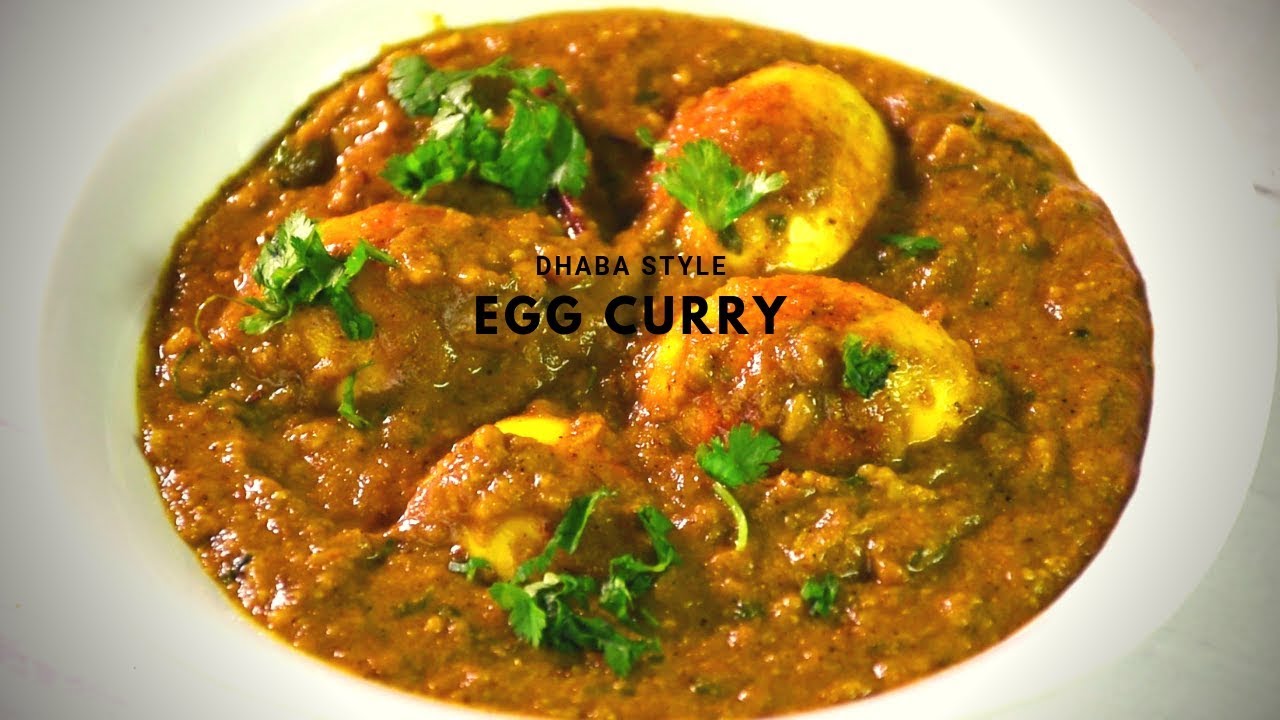 Dhaba Style Egg Curry | How to make Dhaba style egg curry - YouTube