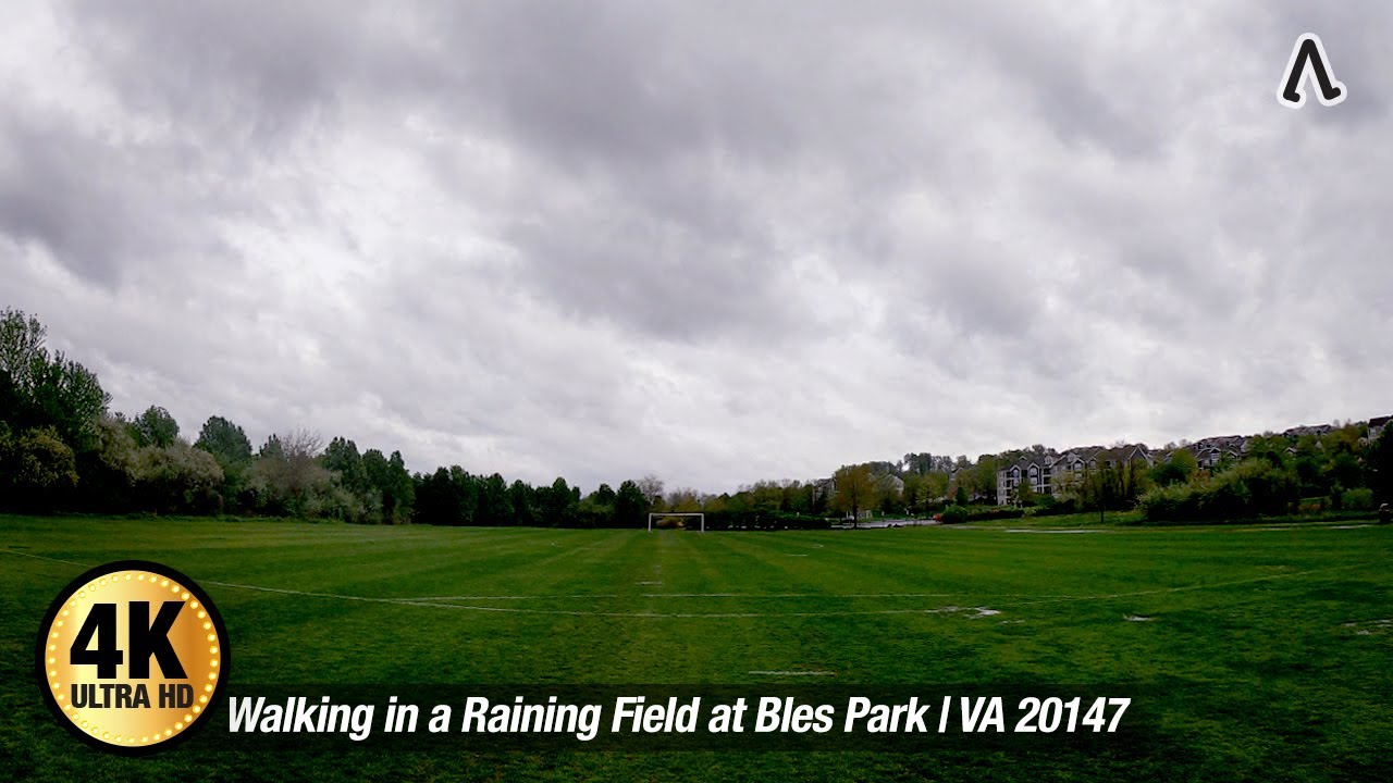 [4K] Running in a Wet Field at Bles Park | VA 20147 - YouTube