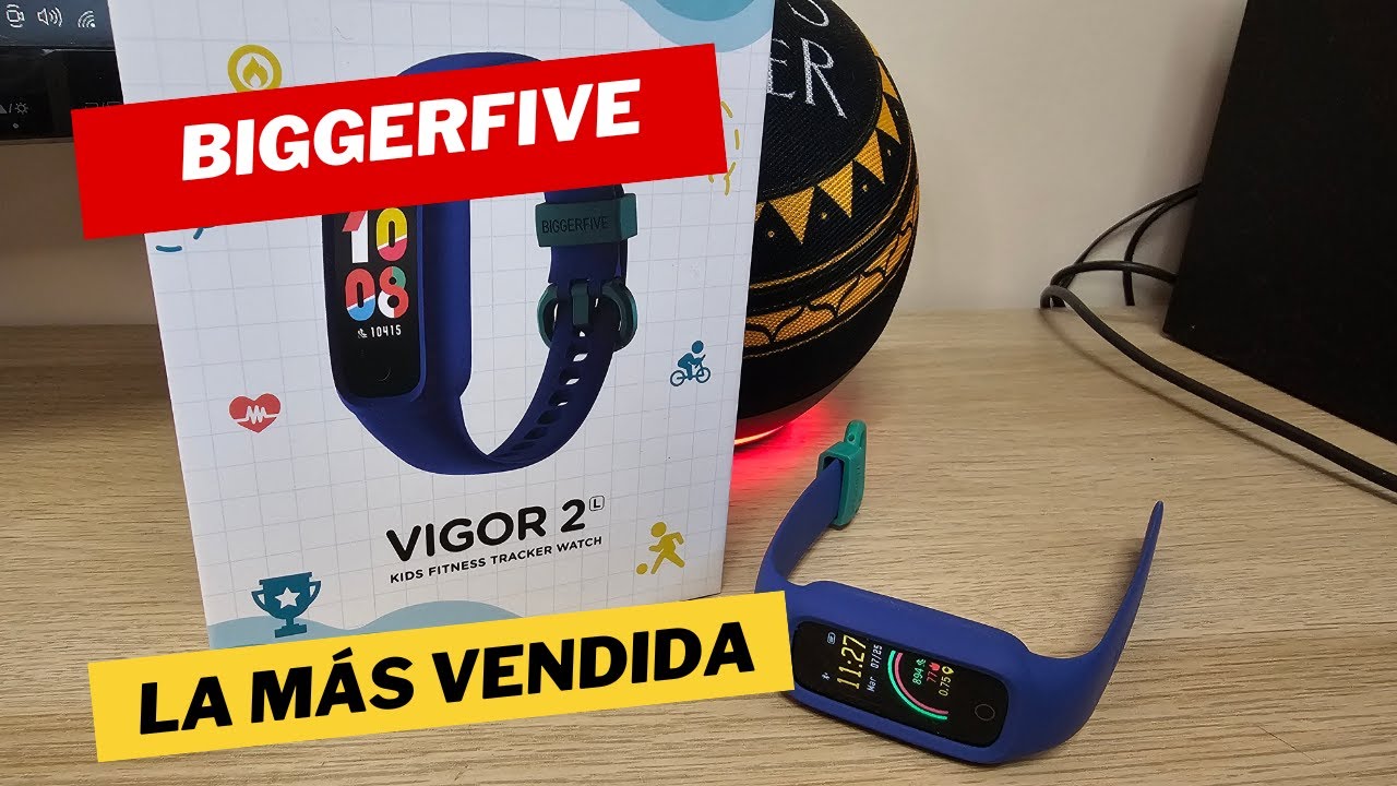 La smartband para niños más vendida de Amazon. BIGGERFIVE VIGOR 2. ¿Merece la pena? Análisis ...