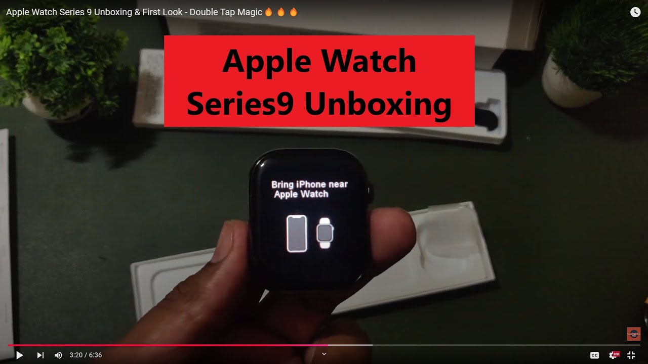 Apple Watch Series 9 Unboxing & First Look - Double Tap Magic🔥🔥🔥 - YouTube