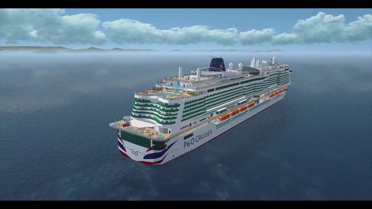 P&O Cruises IONA - Released for Vehicle Simulator (VSF) - YouTube