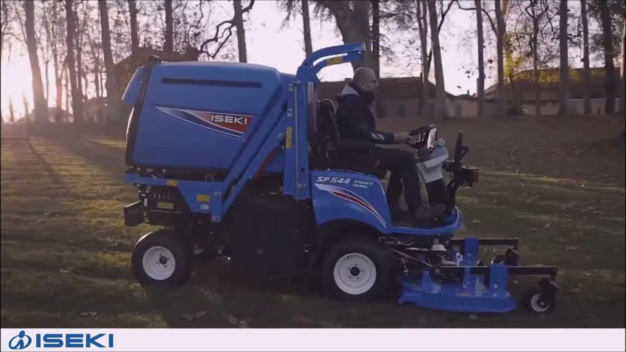 Rasentraktor Iseki SF 237 - YouTube