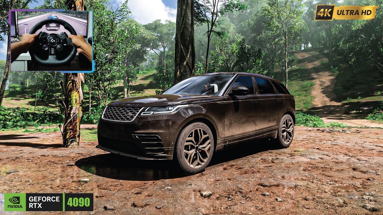 Forza Horizon 5 - Range Rover Velar | Logitech G923 Realistic Gameplay ...
