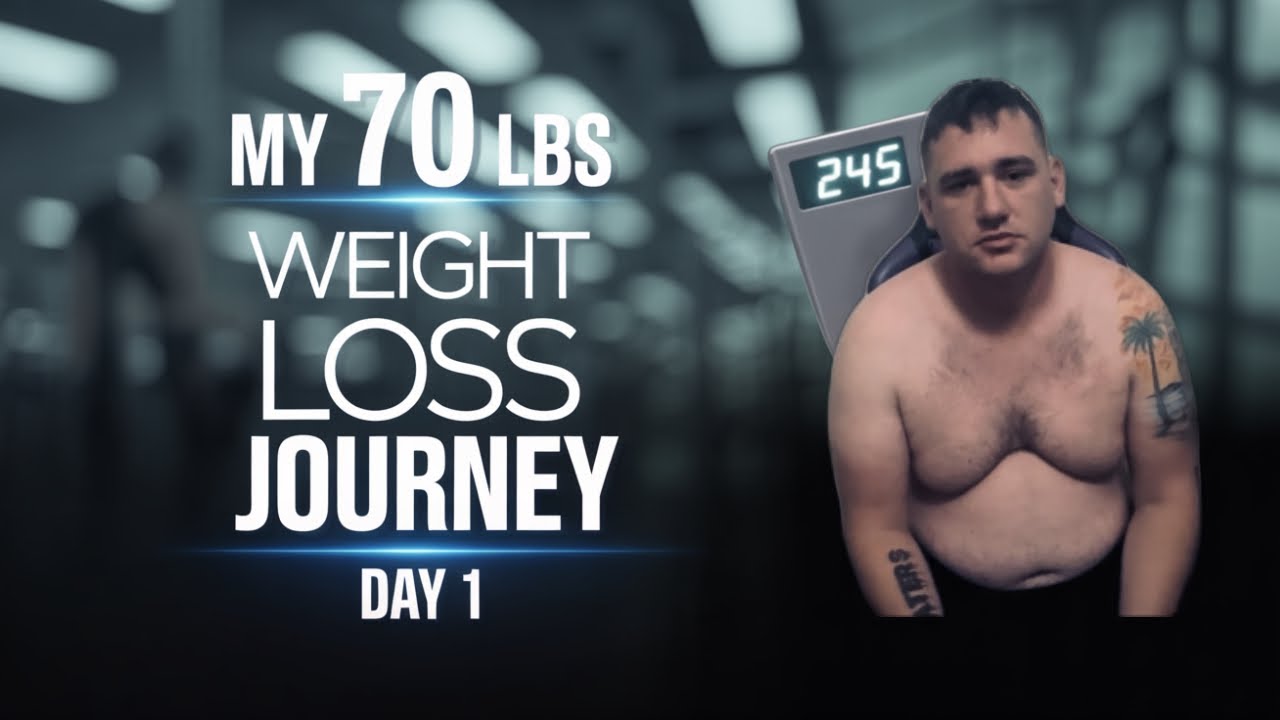 My 70 Lbs Weight Loss Journey (Day 1) - YouTube