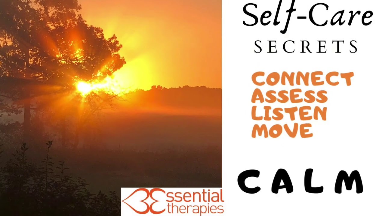 The CALM Technique for Self Care - A Short Summary - YouTube
