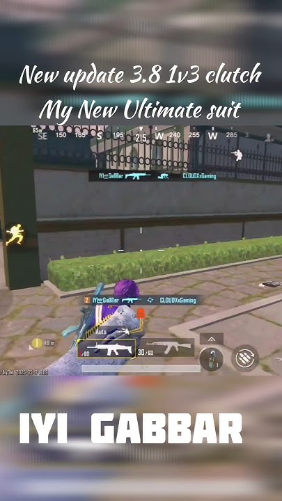 My New Ultimate suit I New Update 3.8 With 😈 1v3 Clutch #bgmi #pubg #shortfeeds #ytshorts # ...