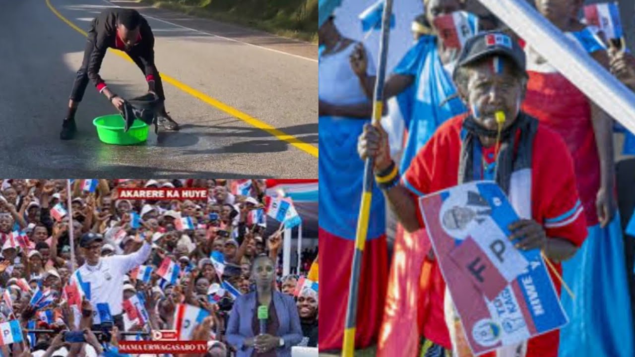 Butare/Huye Clapton Kibongi akoropye kaburimbo aho Paul Kagame aranyura ...