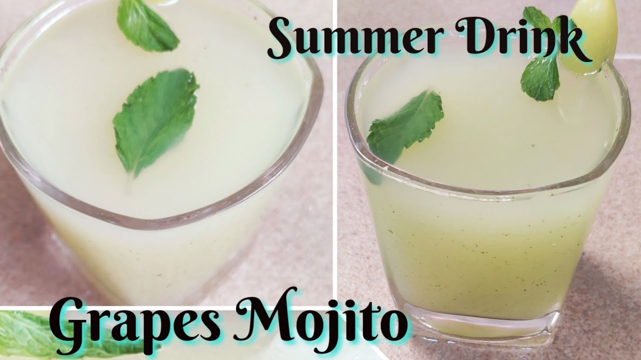 Grapes Mojito/ Tasty Refreshing Drink/Grapes Recipe/ Aaswad Kitchen's ...