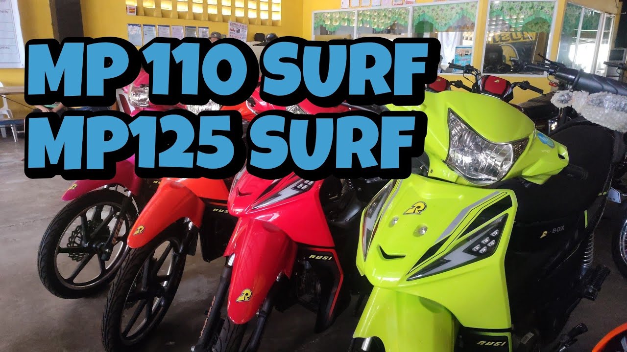 MP 110 SURF AND MP 125 SURF - YouTube