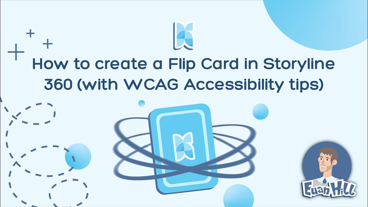 How to create a Flip Card in Storyline 360 (with WCAG Accessibility tips) - YouTube