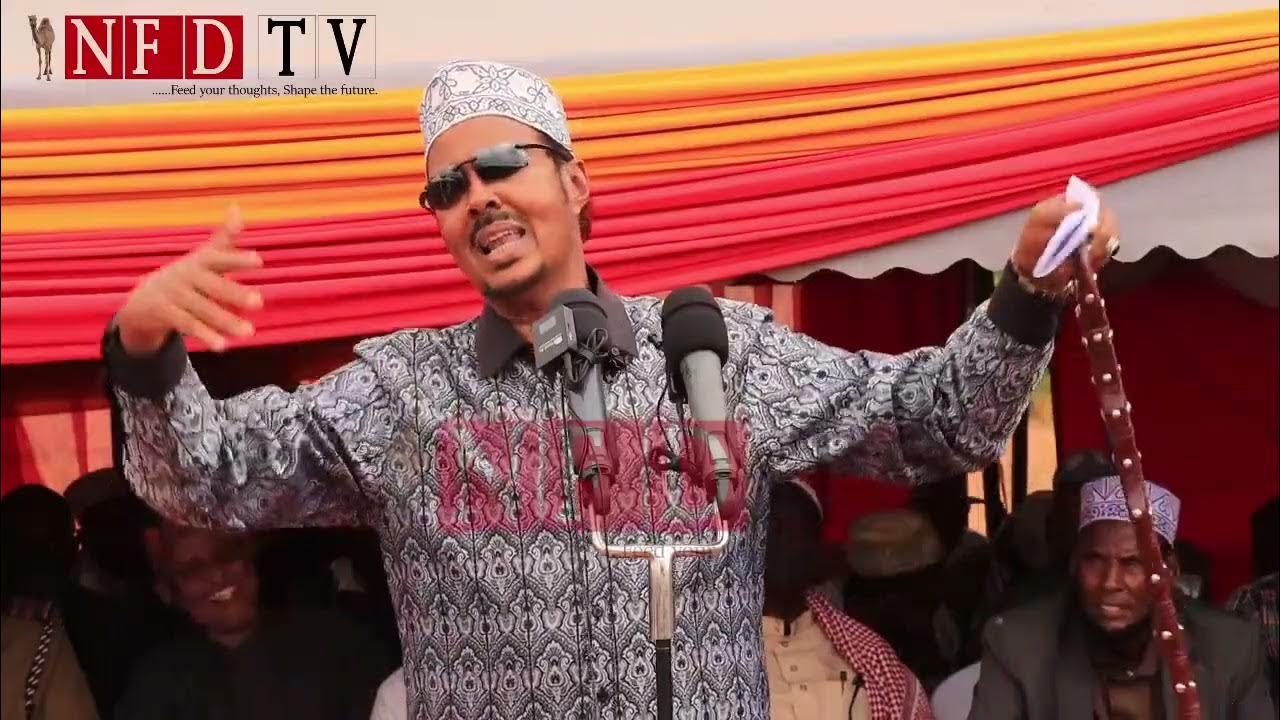 "Waxaan diyar uahay in an lashaqeeyo damaan shacabka Eldas" Hon. Adan Keynan Wehliye - YouTube