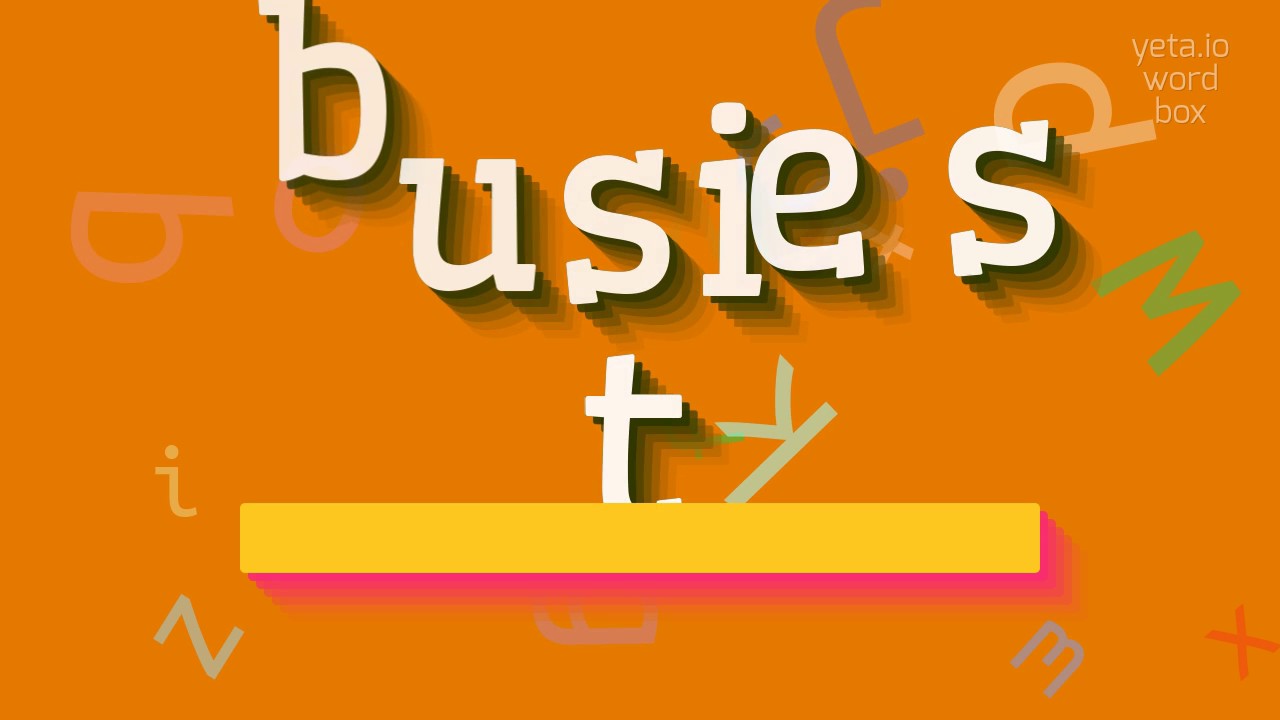 BUSIEST - HOW TO PRONOUNCE BUSIEST? - YouTube
