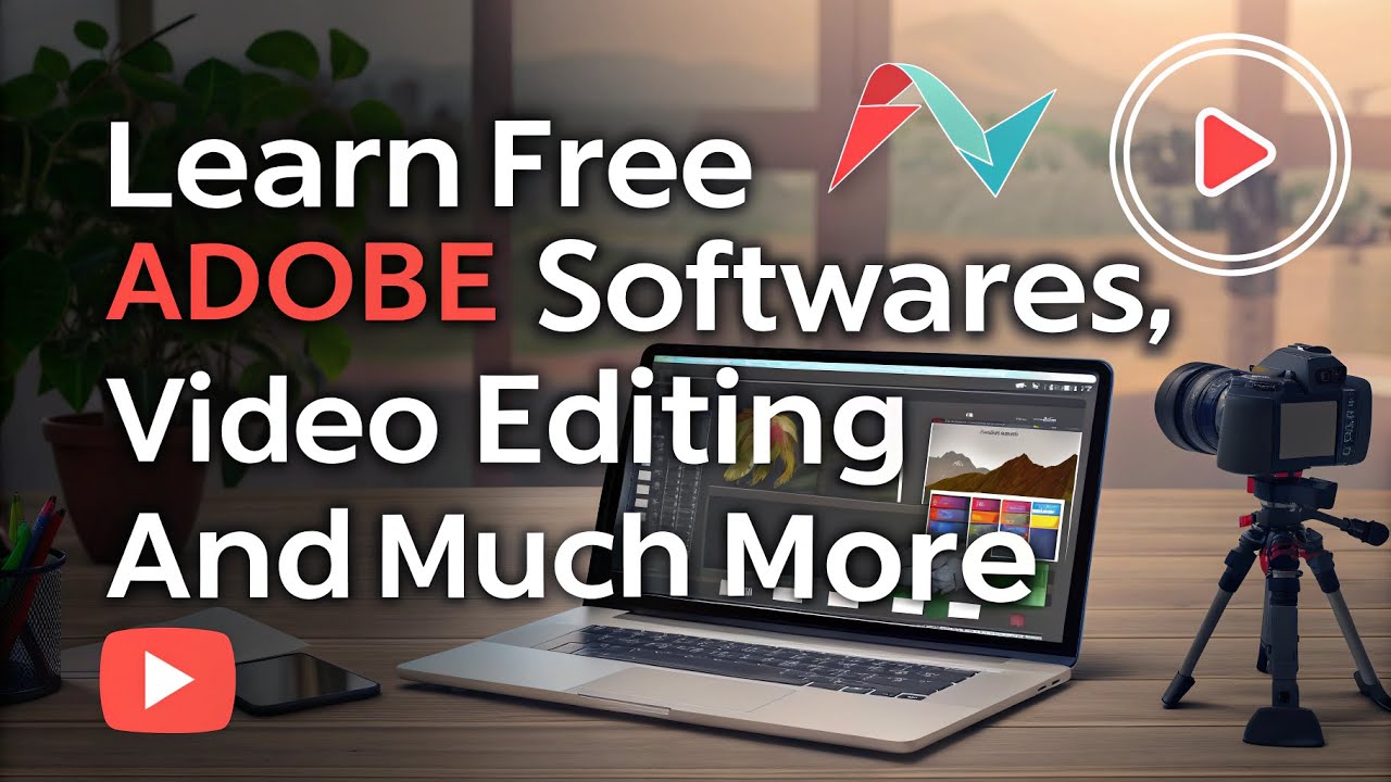 What's the BEST Way to Learn Adobe Software for FREE ? - YouTube