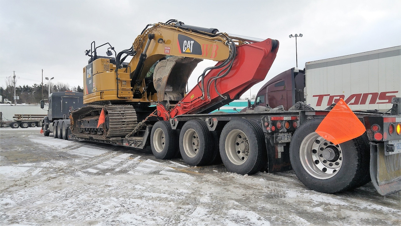 Heavy Haul TV: Episode #487 -- 81,000 LB CATERPILLAR 335F CR - YouTube