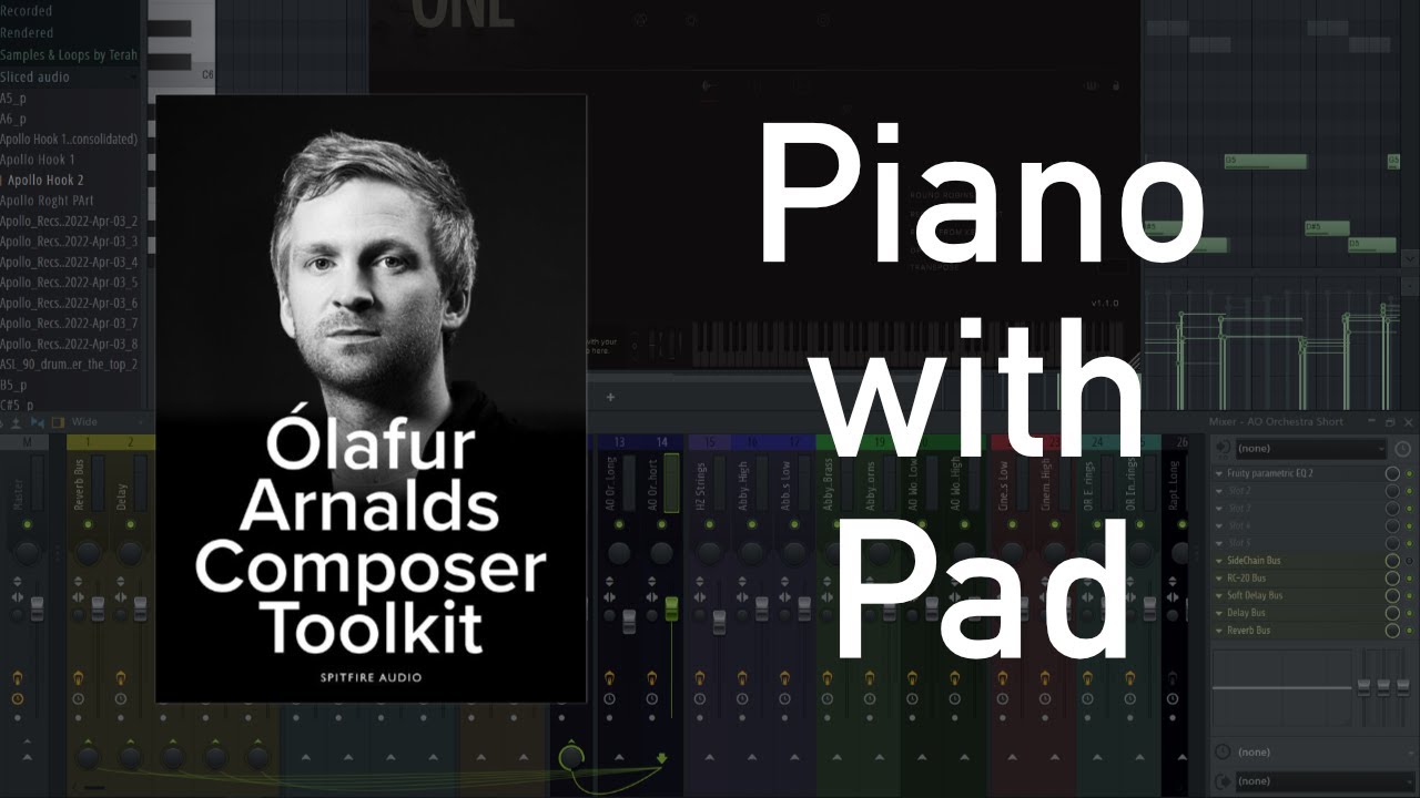 How to Recreate Spitfire's Ólafur Arnald's Piano for Free [Fl Studio 20 ...