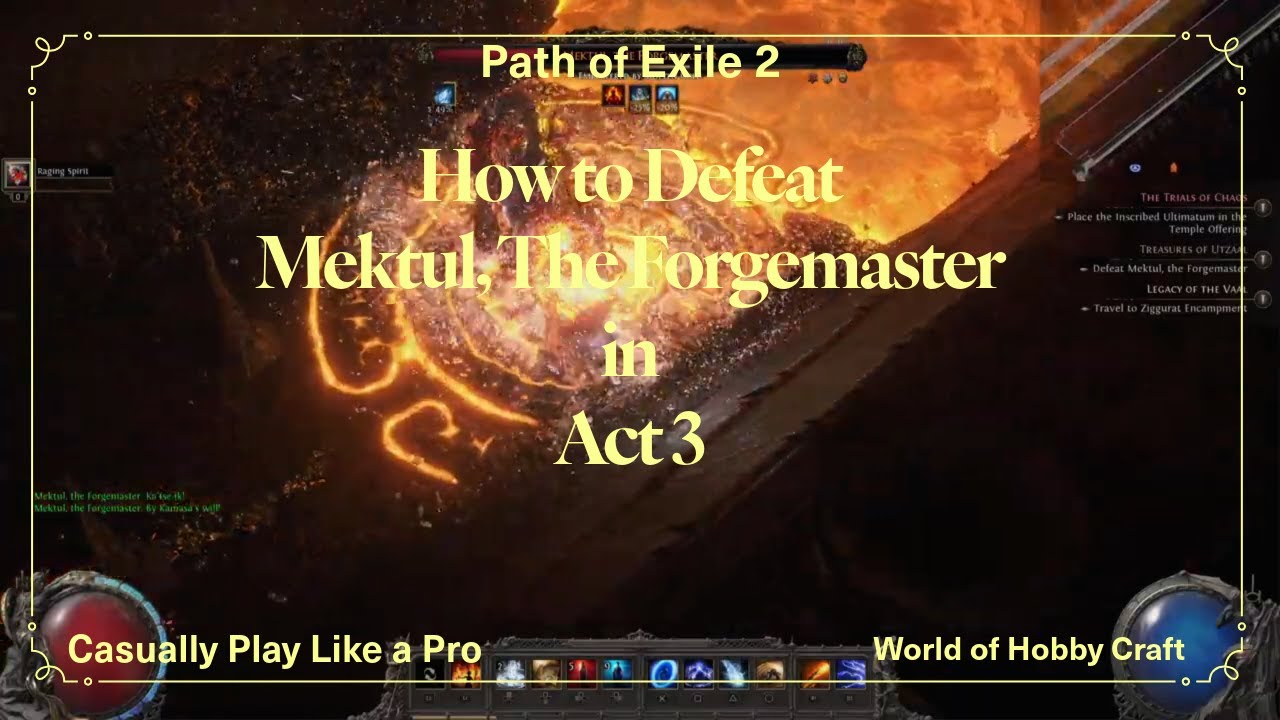 Path of Exile 2: How to defeat Mektul The Forgetmaster - YouTube