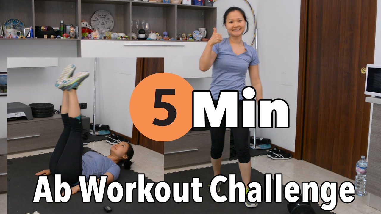 5 Min Intense Ab AMRAP Workout Challenge - YouTube