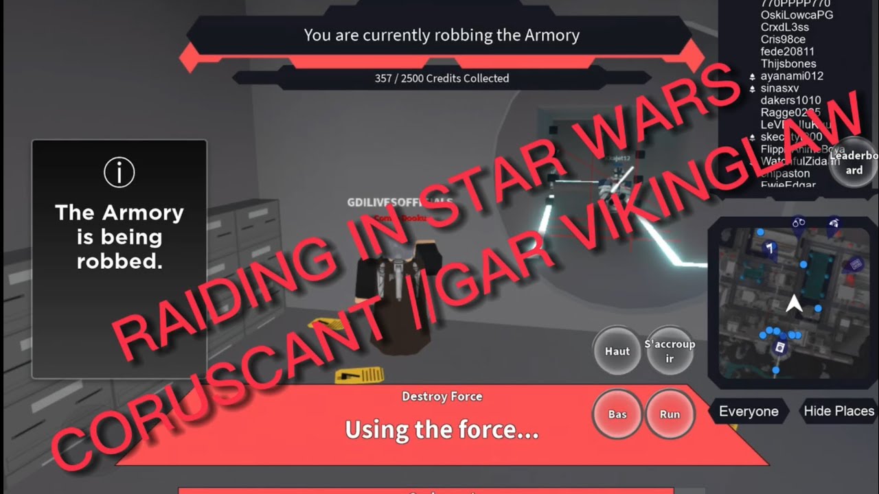 RAINDING STAR WARS CORUSCANT // GAR VIKINGLAW #1 - YouTube