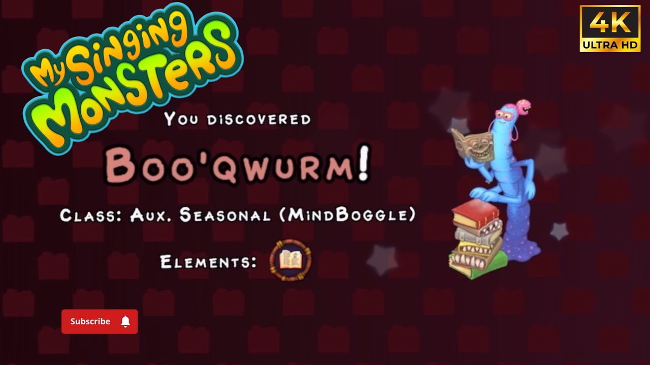 How To Breed Boo’qwurm On My Singing Monsters (Periscorp + Bonkers ...