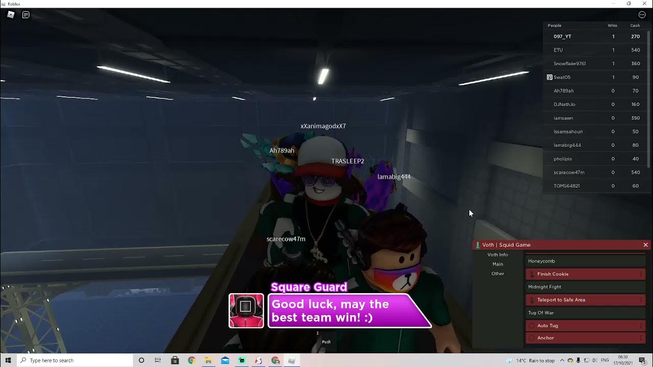 Squid Game script auto farm (PASTEBIN) - YouTube