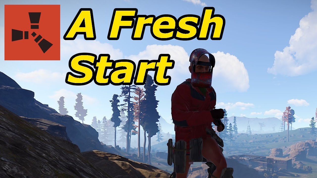 A Fresh Start - Rust Solo Survival #1 - Mr Bare S1 - YouTube