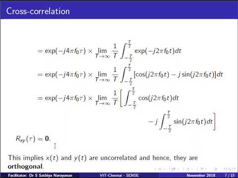 Cross-correlation and Autocorrelation (With Example Problems) - YouTube